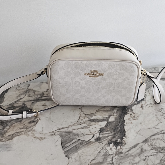 Coach | Bags | Coach White Crossbody Bag | Poshmark